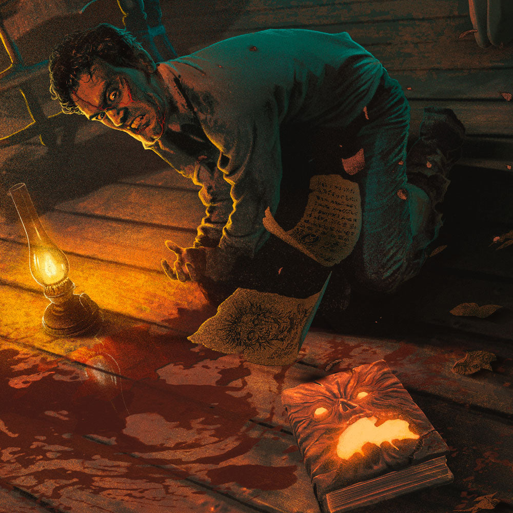 EVIL DEAD 2 by Juan Ramos (Regular Edition) – Cellar Door Gallery