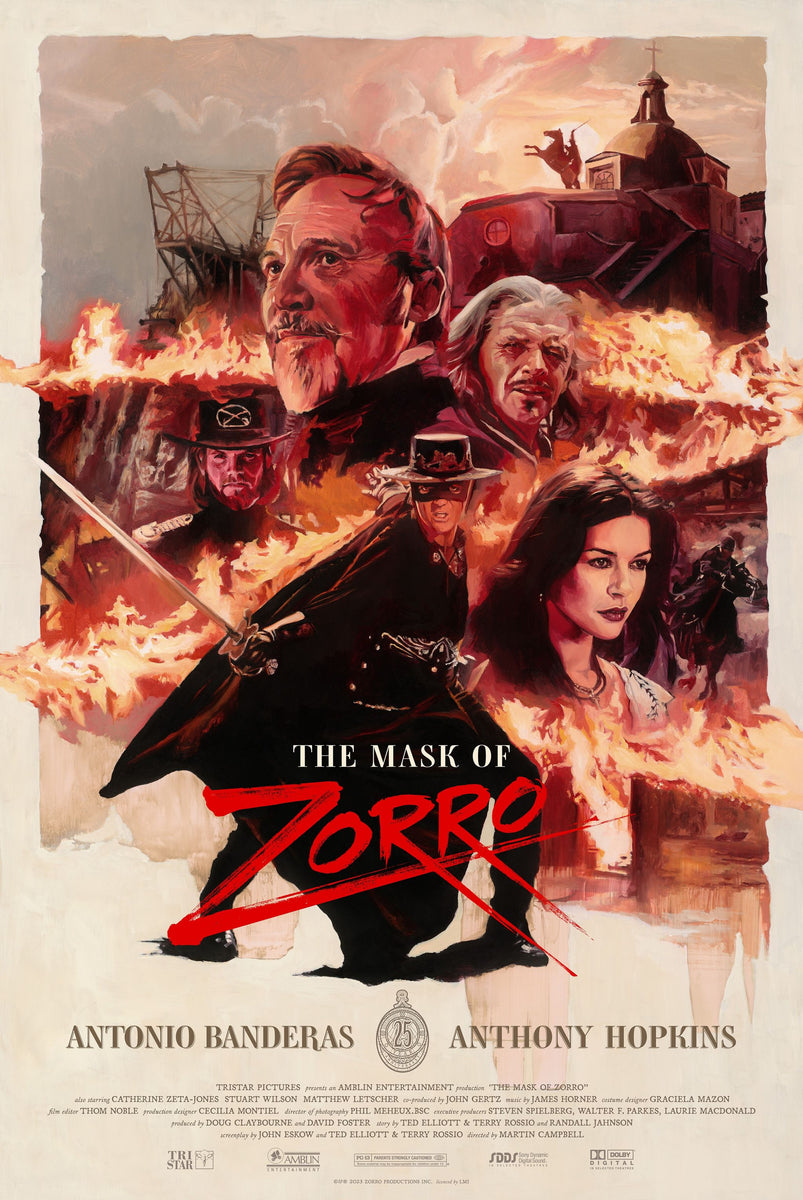 The Mask of Zorro by Chris Valentine – Cellar Door Gallery